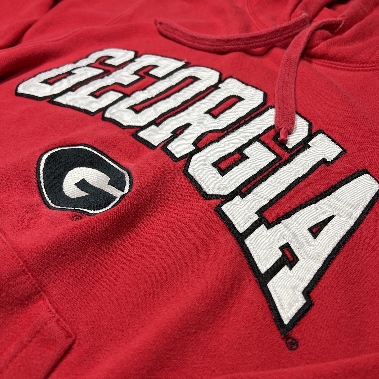 Heisman By Reebok University Georgia Bulldogs Stitched Hoodie Size ...