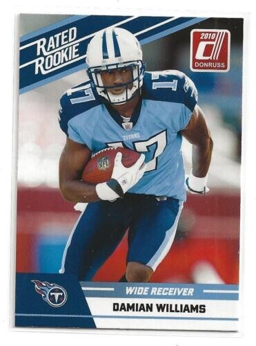 2010 Panini Donruss Rated Rookie Damian Williams Rookie Card | eBay