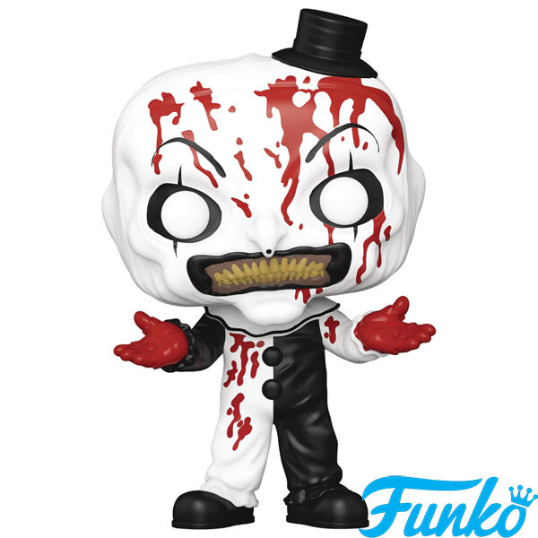 Funko POP #1592 Terrifier Art the Clown Bloody Figure Brand New and In ...