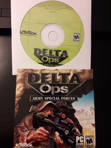 Delta Ops Army Special Forces Pc CD XP Multiplayer great vintage save ...