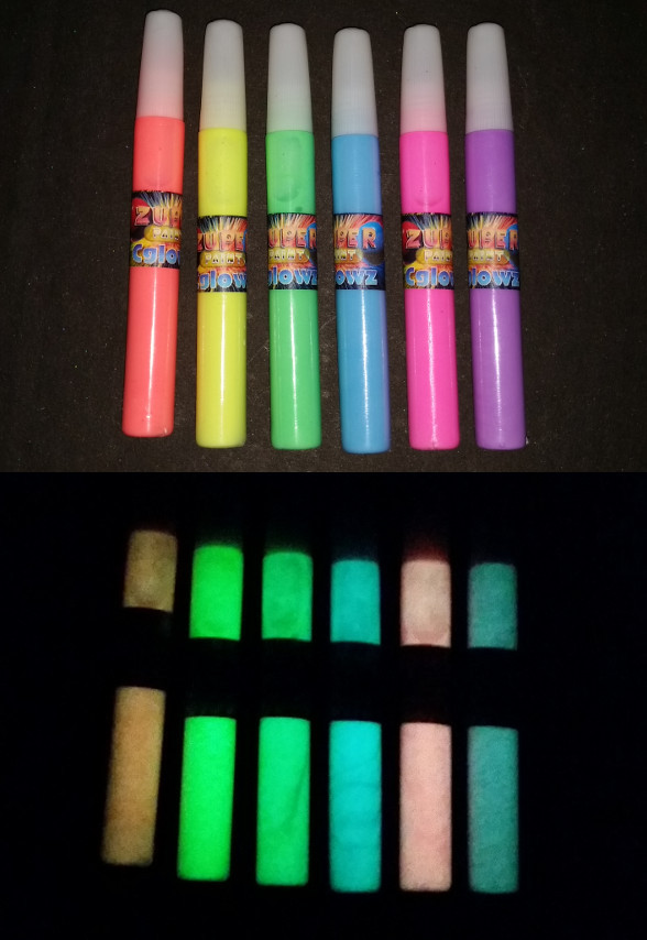 Cglowz Glow In The Dark Fluorescent Neon Paint pen - choose from 7 ...