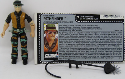 1990 GI Joe Pathfinder v1 Action Figure with File Card | eBay