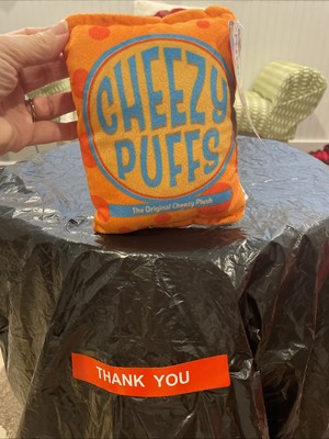 NWT Cheesy Puffs Plush | eBay