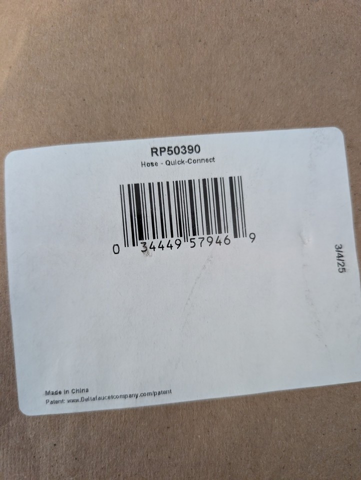 Delta RP50390 Quick Connect Hose for Pull-Up / Pull-Down Faucet | eBay