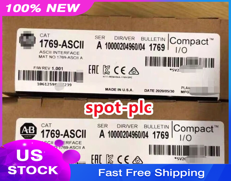 New Factory Sealed AB 1769-ASCII SER A CompactLogix ASCII Interface ...
