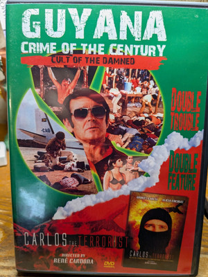 Guyana: Crime of the Century Cult of the Damned (DVD) '79 + Carlos The ...