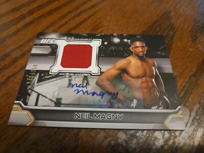 2016 Topps UFC Knockout Autograph Relic Card #349/350 Neil Magny #KAR ...