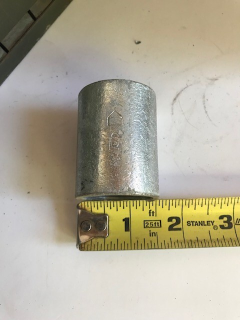 1 1/2" Threaded Coupling Anodized Steel (Lot of 29) | eBay