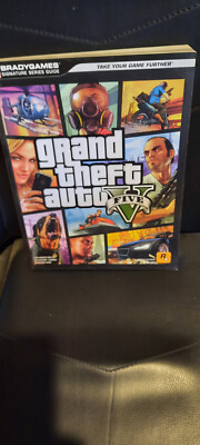 Grand Theft Auto Five GTA 5 Bradygames Signature Series Guide Book PS3 ...