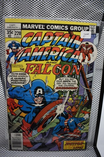 Captain America and The Falcon #220 Marvel 1978 1st Appearance ...