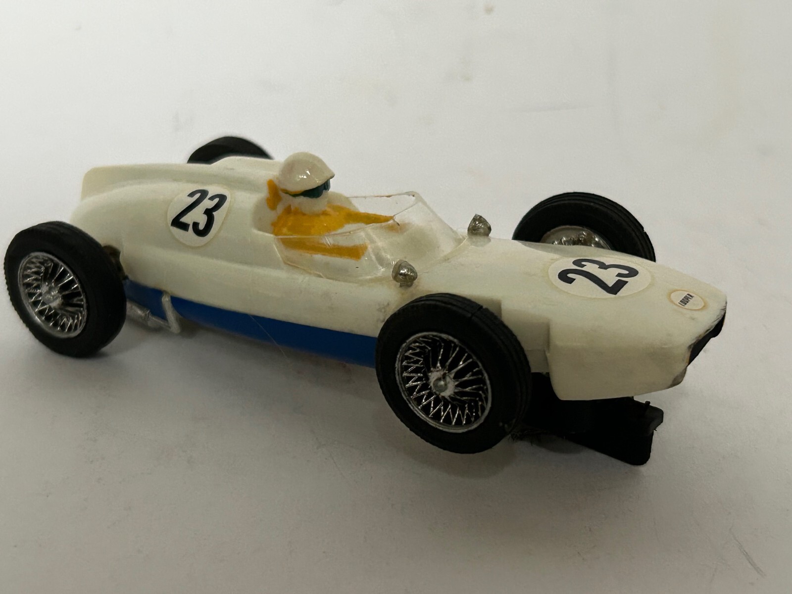 Strombecker Cooper Formula 1 (White/Blue) 1/32 scale slot car | eBay