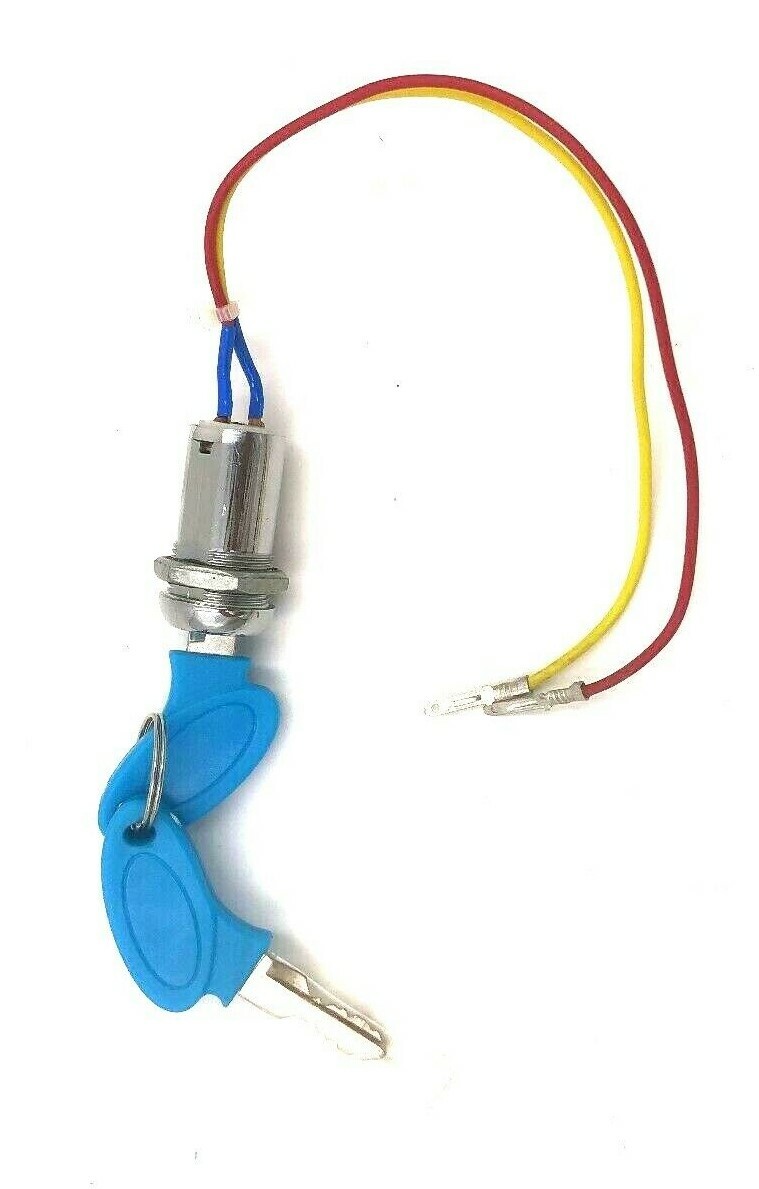 MOBILITY SCOOTER PARTS UNIVERSAL 2 WIRE IGNITION KEY LOCK SWITCH JAZZY ...