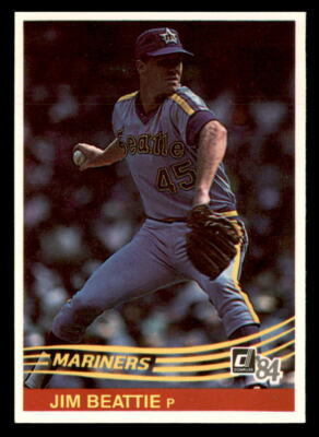 1984 Donruss #191 Jim Beattie Set Break | eBay