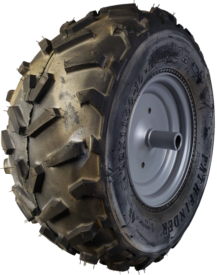 22x11.00-10 22x11-10 22/11-10 Lawn Mower TIRE RIM WHEEL Kenda K530 1 ...