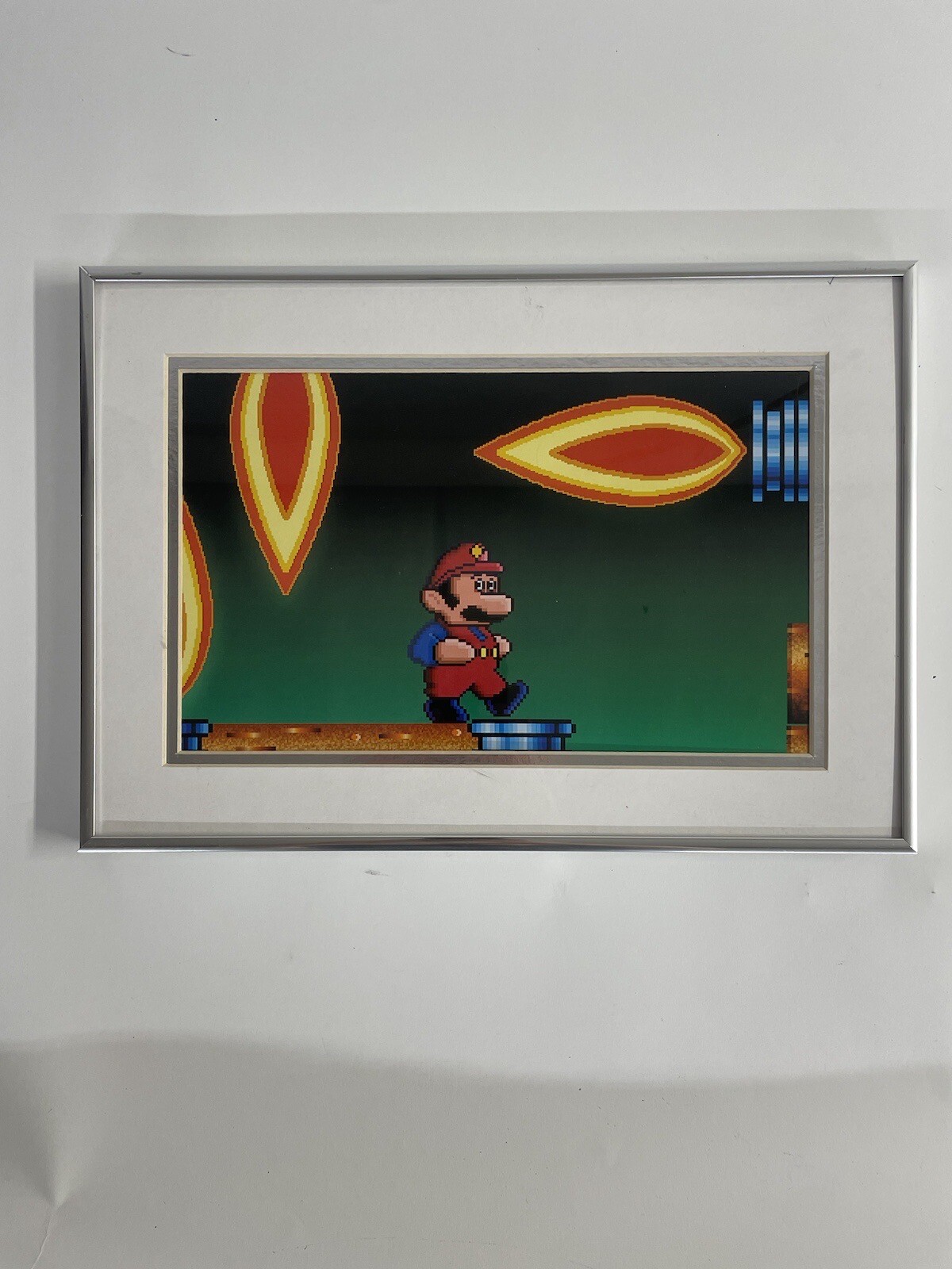 Nintendo Super Mario Framed Artwork Art Original | eBay