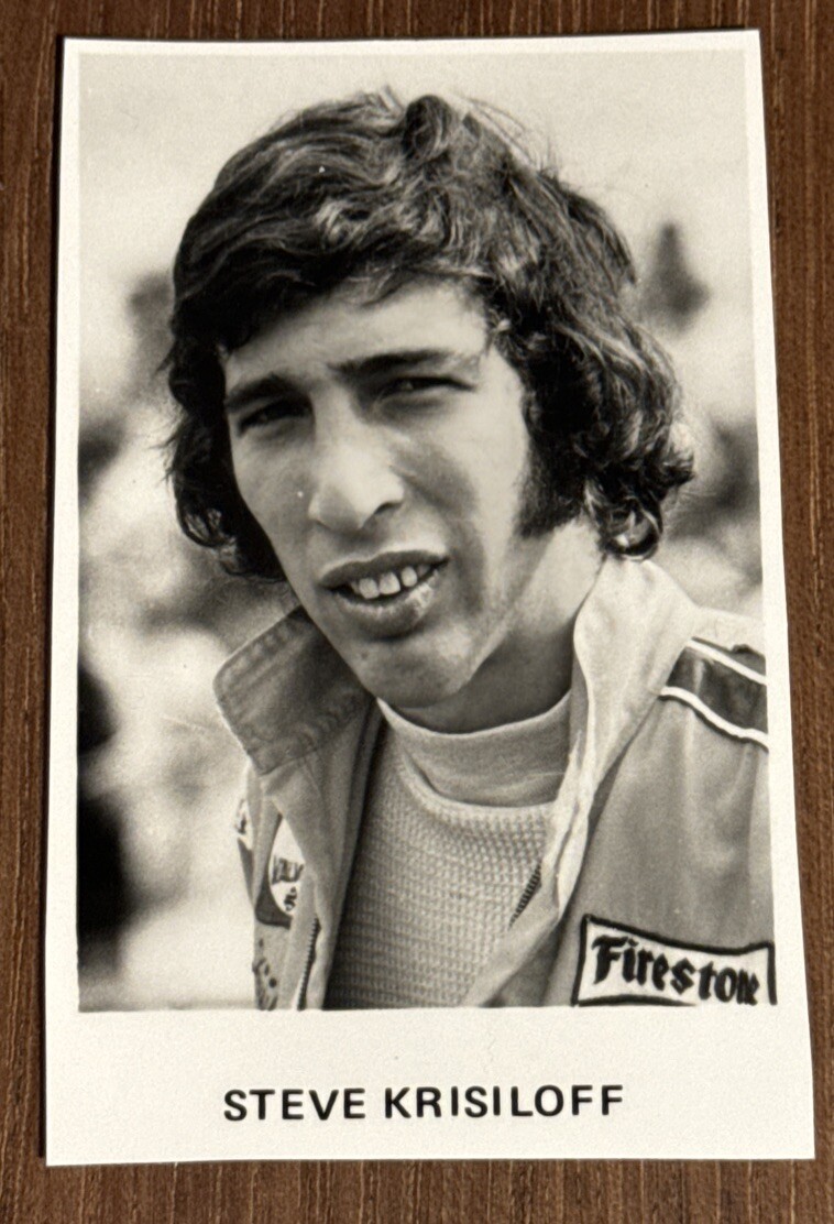 1970s USAC Champ Car Driver Small Press Photo, Steve Krisiloff | eBay