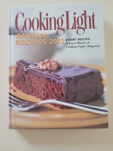 Vintage 2002 Cooking Light Annual Recipes Cookbook Cook Book Hardcover ...