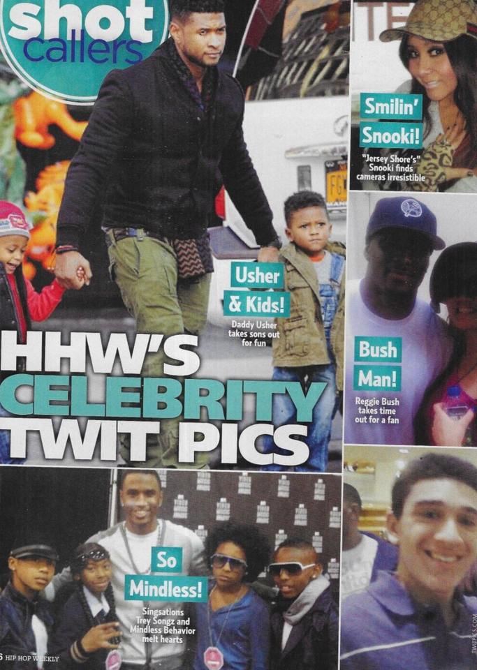 Hip Hop Weekly Magazine T.I. Jay-Z Fred Hampton Jr. Wiz Khalifa Amber ...