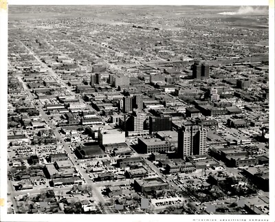 LD268 Original Photo AMARILLO TEXAS AERIAL VIEW Fastest Growing City in ...