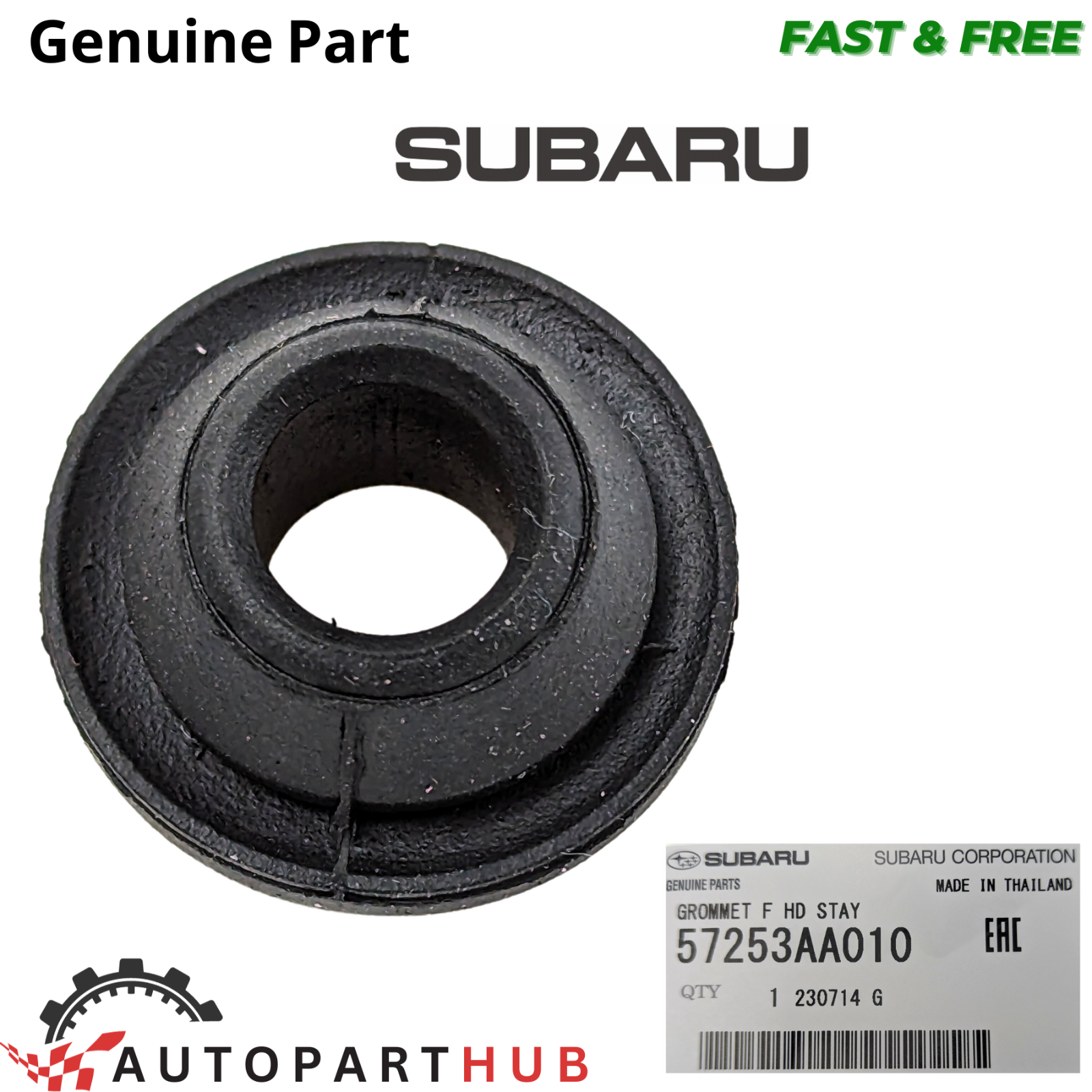 Subaru 57253AA010 Genuine OEM Factory Original Stay Rod Grommet for ...