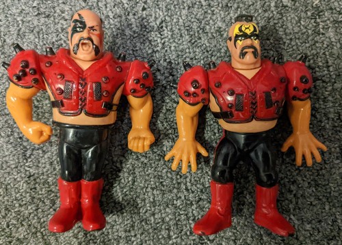 WWF The Legion of Doom Hawk Animal Road Warrior Action Figures 1992 ...