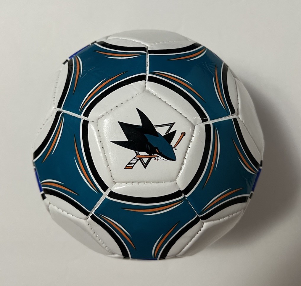 NEW San Jose Sharks San Jose Earthquakes Mini Soccer Ball Giveaway SGA ...