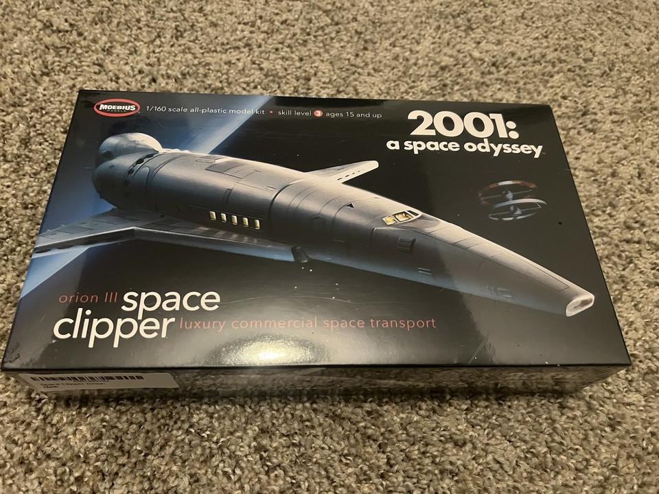 Moebius 1/160 Scale Orion III Space Clipper From "2001: A Space Odyssey ...