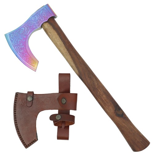 Handmade Viking Bearded Battle Axe | Norse Warrior Axe | Titanium ...