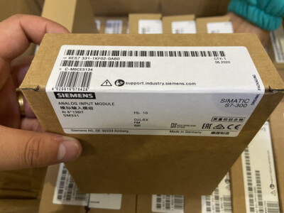 SIEMENS S7 6ES7331-1KF02-0AB0 Analog Input Brand New In Stock | eBay