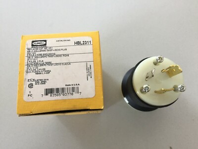 HUBBELL HBL2311 20 AMP RECEPTACLE | eBay