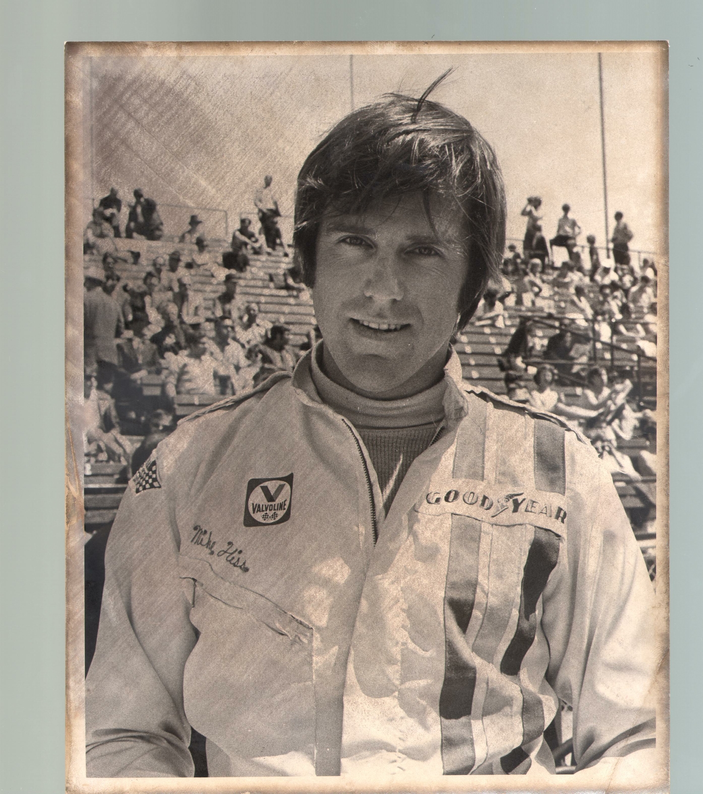 Mike Hiss-Indy 500-B&W-8x10-Promo-Still-FN | eBay