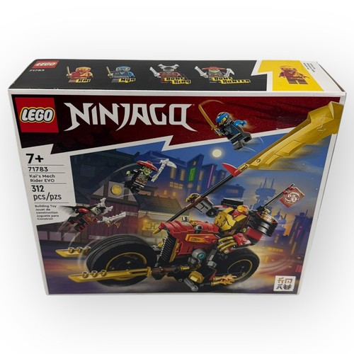 LEGO NINJAGO Kai’s Mech Rider EVO 71783 Building Toy Set (312 Pieces ...