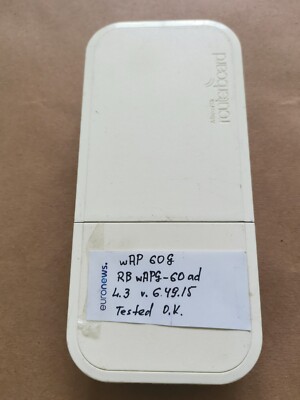 Mikrotik Routerboard wAP 60G Outdoor 60 GHz CPE with 60° Integrated ...
