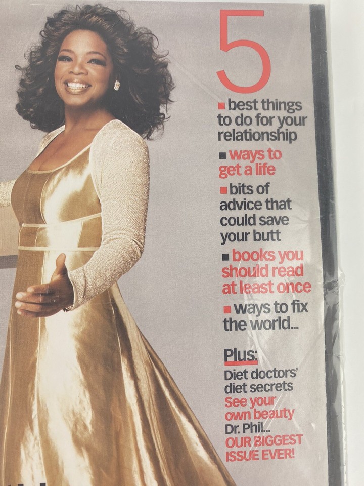 O The Oprah Magazine May 2005 5th Anniversary Special SEALED What I ...