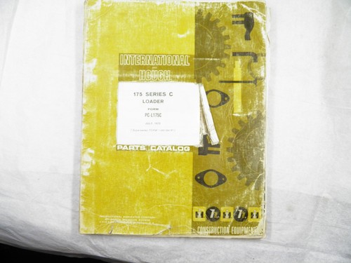 IH INTERNATIONAL 175C PARTS MANUAL CHASSIS OEM PC-L175C 1972 | eBay