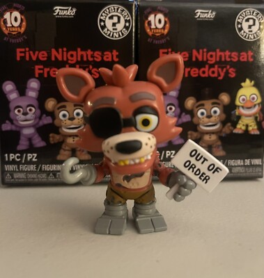 Funko Mystery Minis Foxy w/ Sign Vinyl Figure FNAF Five Nights at ...