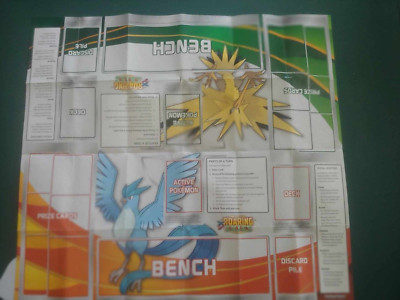 POKEMON Trading Card Game TCG ROARING SKIES 2015 Bench Playing Board ...