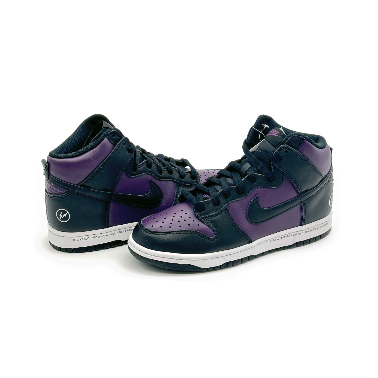DJ0382-600 Nike Dunk High Fragment Design Beijing Wine Black White ...