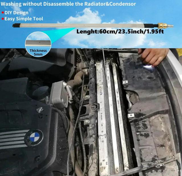 Radiator Cleaning Wand,Radiator Genie Water Air Cleaning Wands,Radiator ...