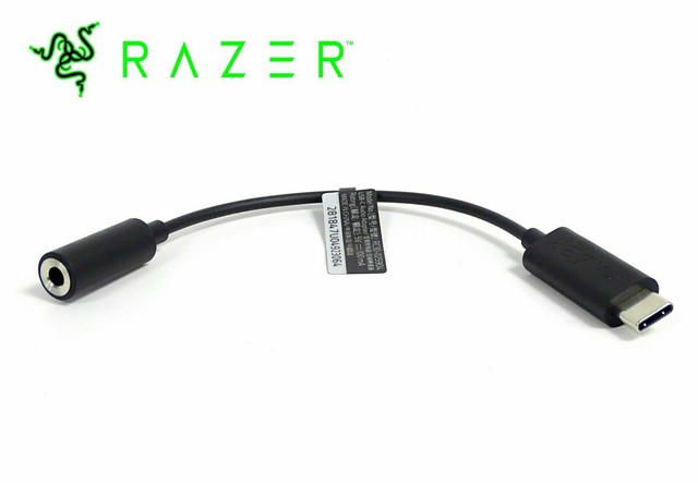 100 Genuine Razer USB Type-c to 3.5mm Audio Adapter for Razer Phone 2 ...