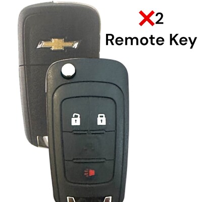 2 For 2013 2014 2015 2016 2017 Chevrolet Trax Keyless Entry Remote Car ...