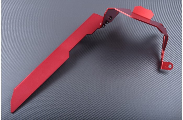 Red Aluminium Rear Fender Mudguard + Chain Guard YAMAHA YZF R7 YZF-R7 ...