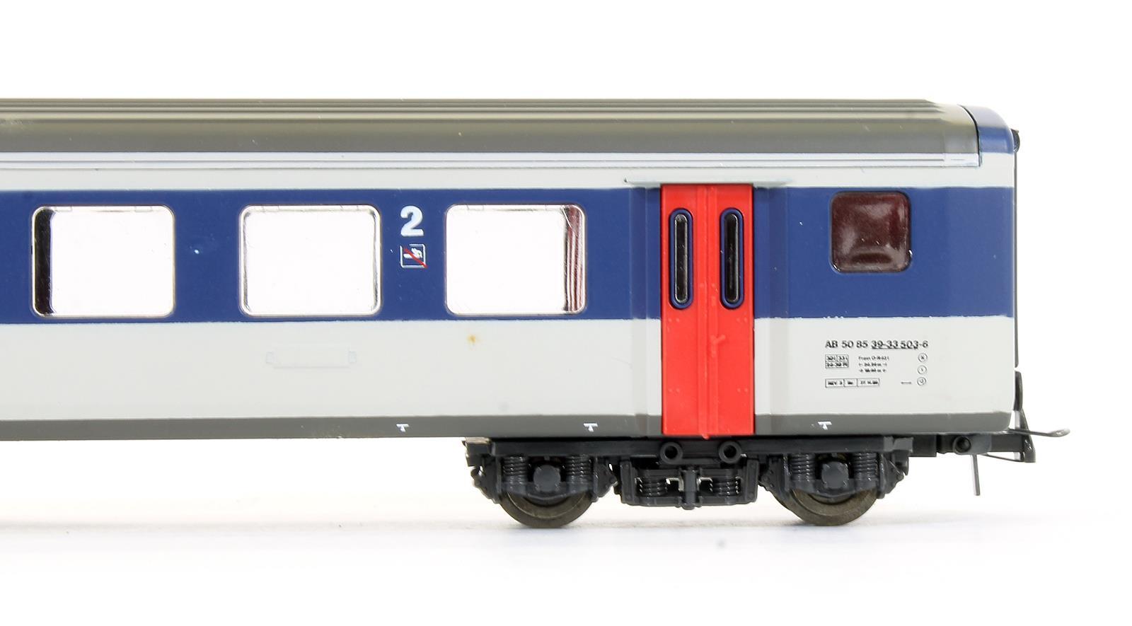 Roco 44339 4-achser Passenger Car 1 2.klasse SBB Blue/gray Gauge H0 ...