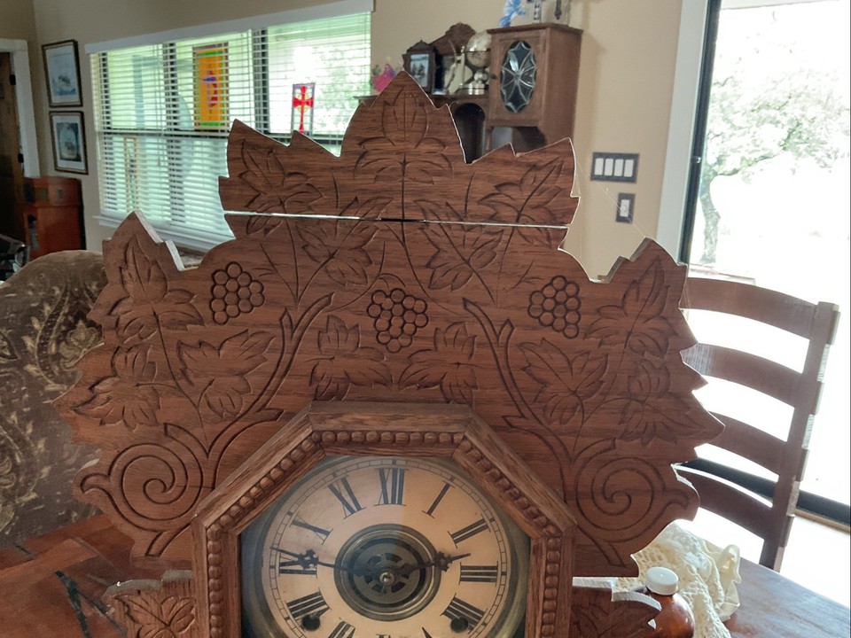 Antique William Gilbert Mantle Clock, Concord with Key - Needs TLC! | eBay