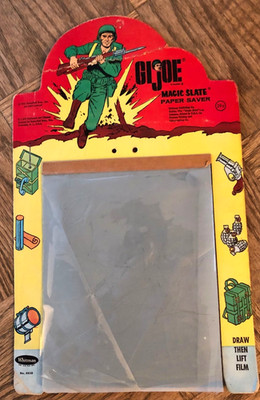 1965 - Vintage GI Joe - MAGIC SLATE - Paper Saver by Whitman - great ...