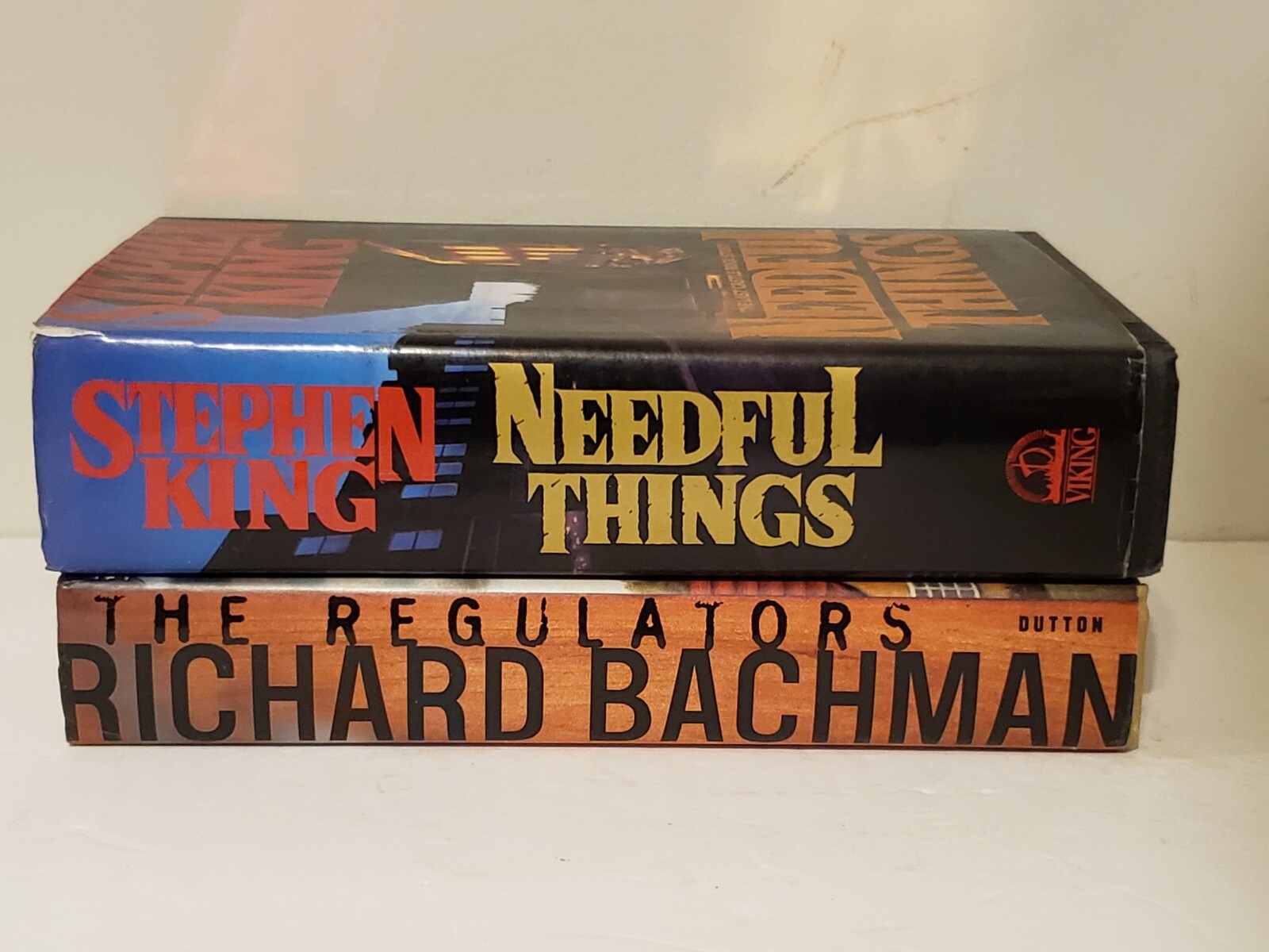 Lot Of 2 Stephen King Bachman Books The Regulators / Needful Things ...