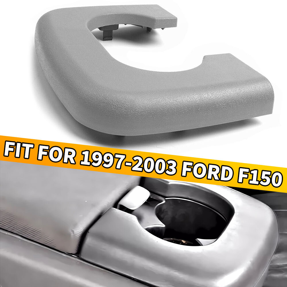 For 1997-2003 Ford F150 Center Console Cup Holder Armrest Pad Drink ...