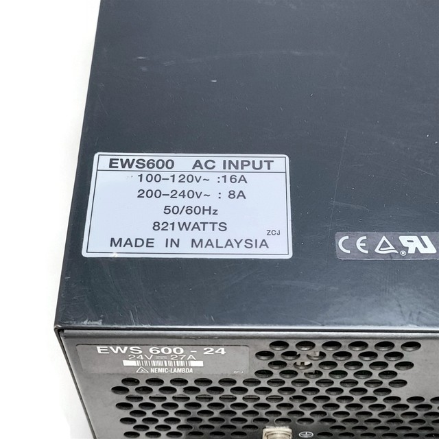 Nemic Lambda EWS 600-24 Power Supply 24vdc 27a for sale online | eBay