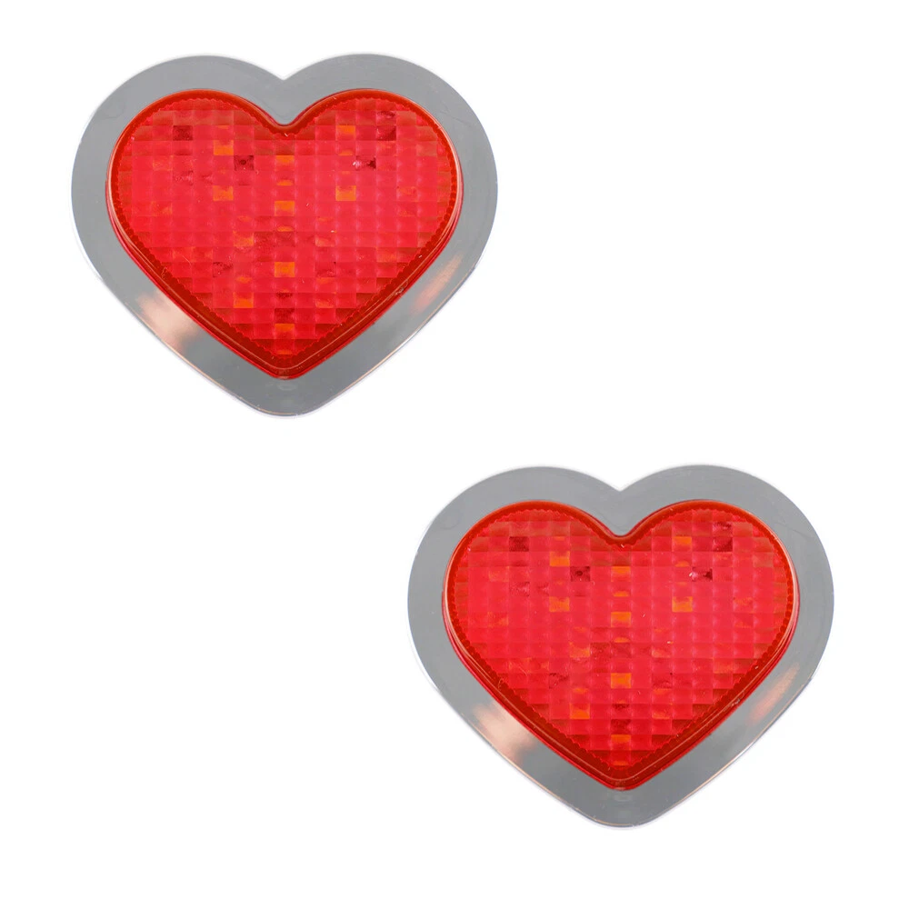 Red Colored Light Hearts