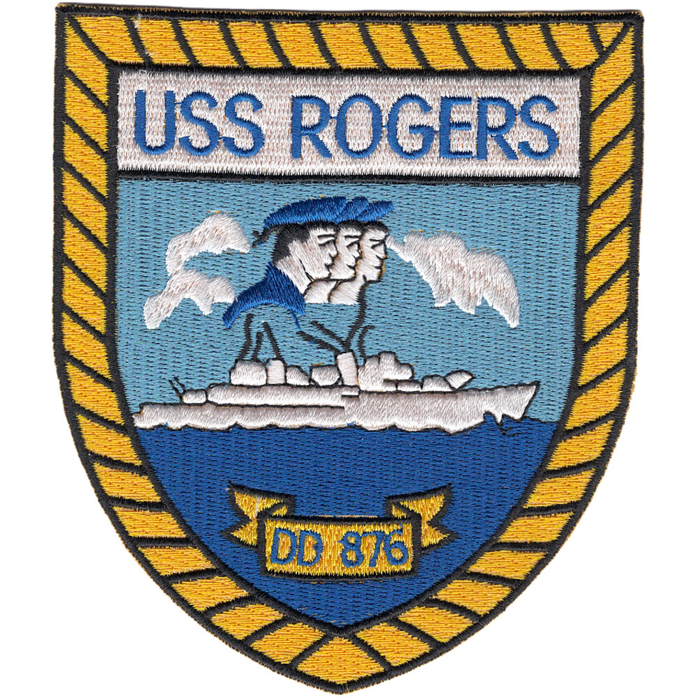 DD-876 USS Rogers Patch | eBay